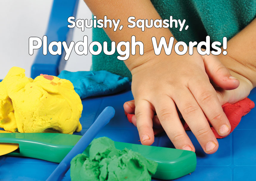 Playdough Reading Activity - Wriggly Readers