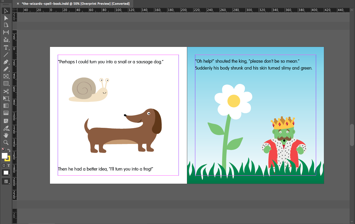 The Wizard's Spell Story Update - Wriggly Readers