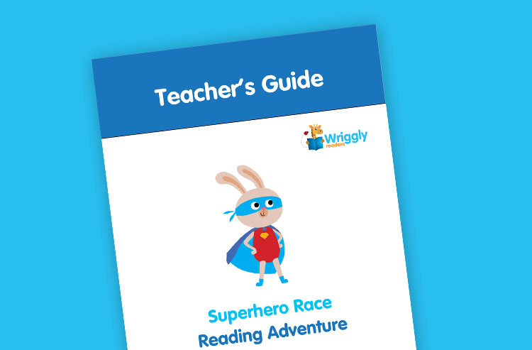 Superhero Race Printables - Wriggly Readers